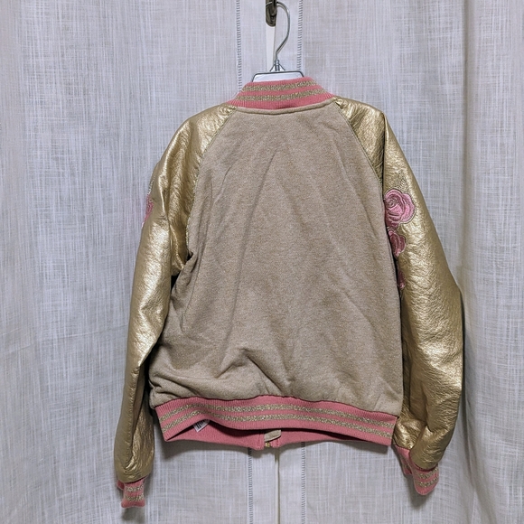 Disney | Jackets & Coats | Disney Beauty And The Beast Belle Varsity ...